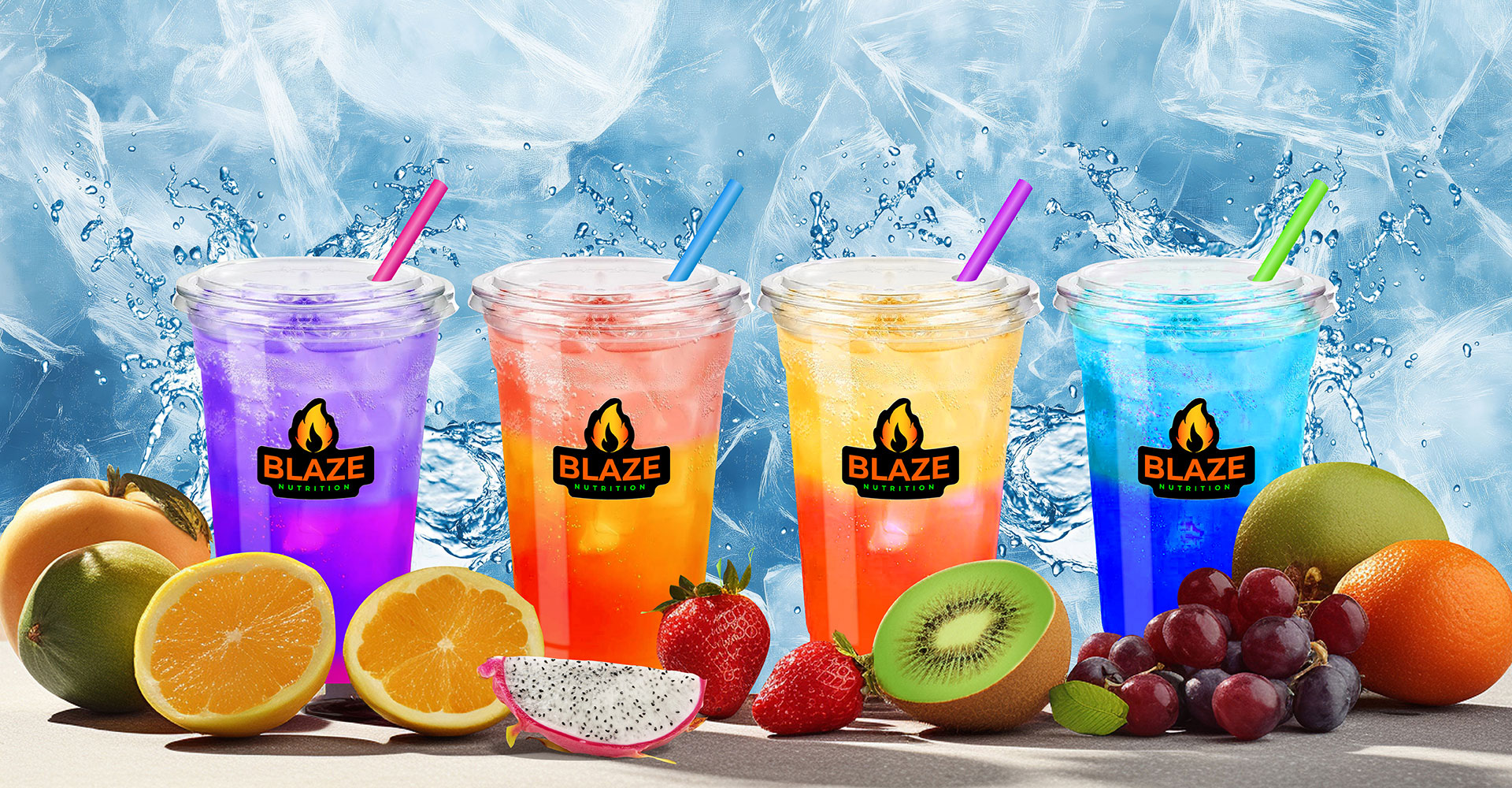 Blaze Nutrition Energizing teas and protein shakes with low‑calorie ...